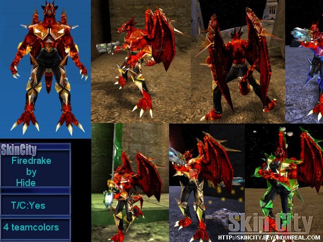 Unreal Archive / Unreal Tournament 2004 (UT2004) / Models / FireDrake